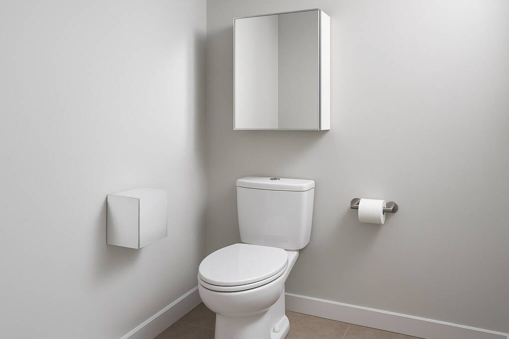 How to Choose the Right Mirror Cabinet for Your Toilet or Washroom ...